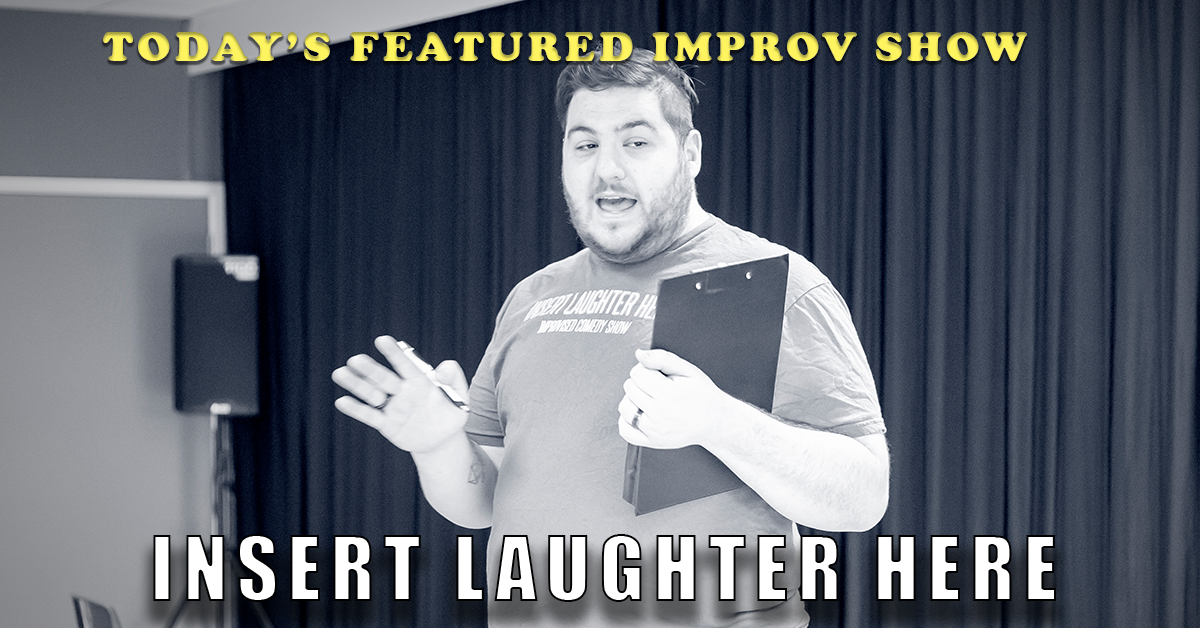 Today’s Featured Improv Act – INTERVIEW – Insert Laughter Here – Welcome to The Phoenix Remix